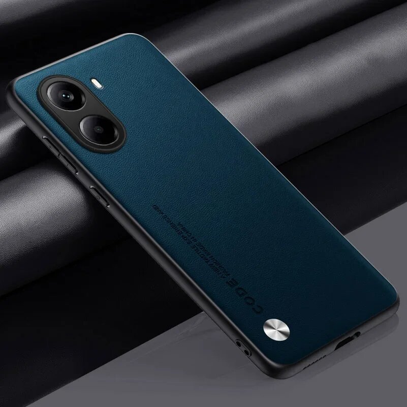 Чехол Poco X6 Pro темно-синий, Navy Blue