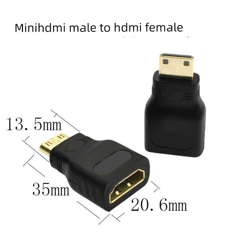 Высококачественный переходник HDMI мужской к женскому Mini для 1080p разрешения передачи видео