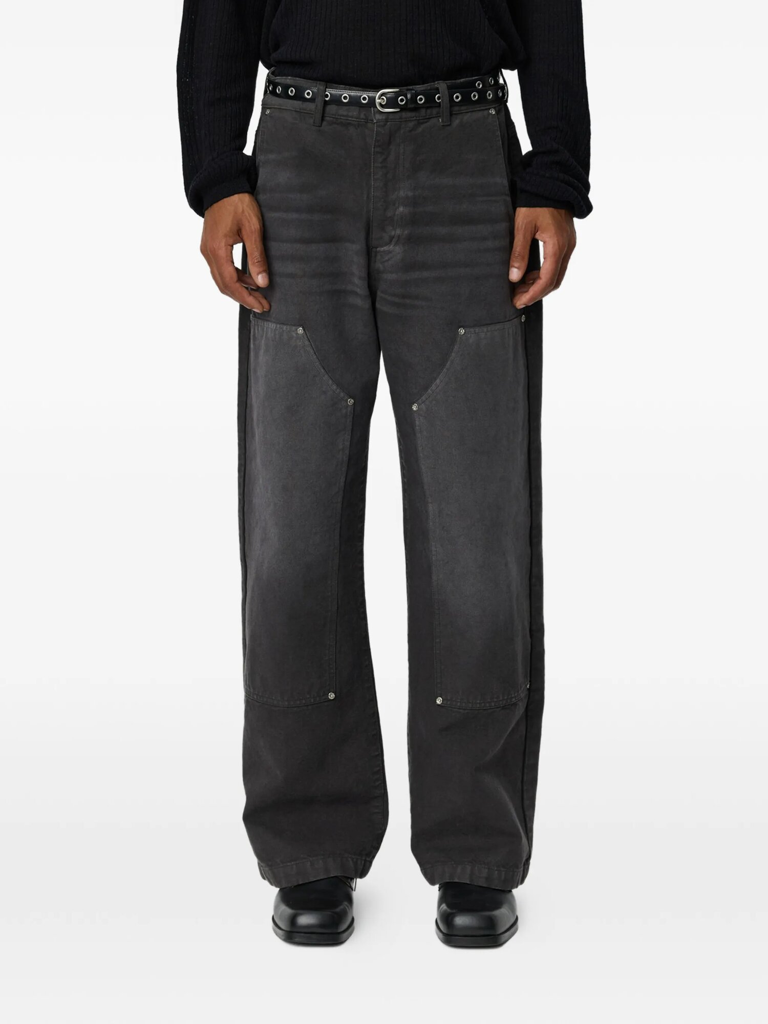 Брюки Panelled canvas trousers