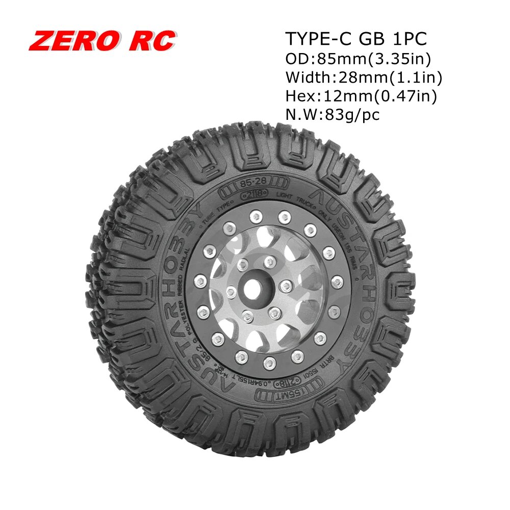 Колеса RC 1.55, Цвет: C8501