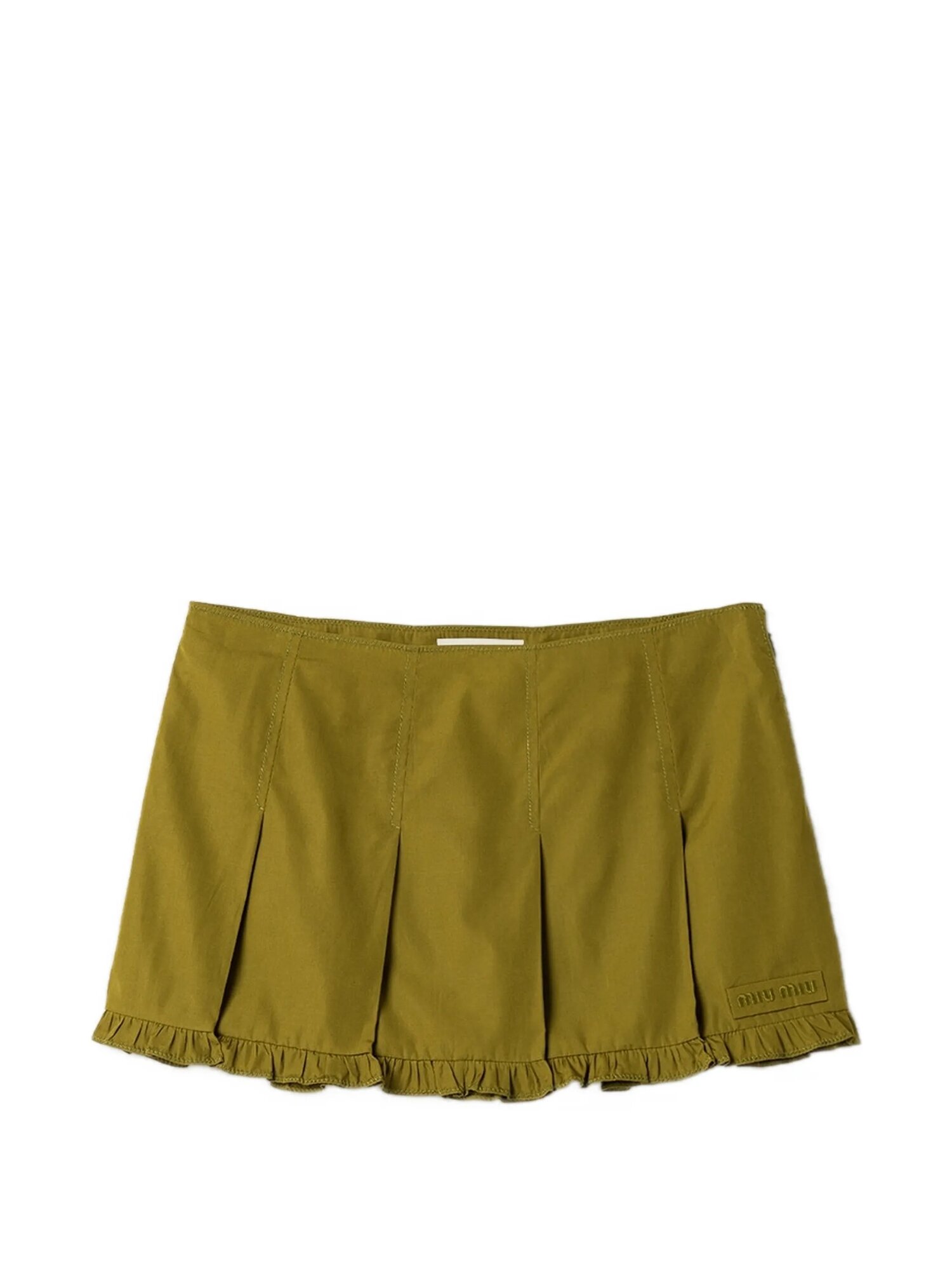 Юбка Poplin pleated miniskirt