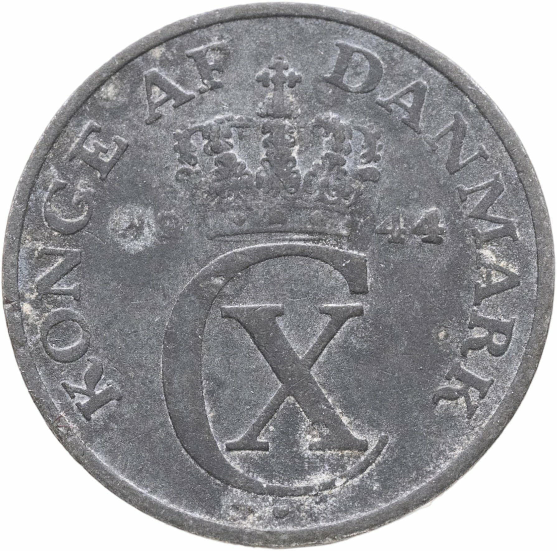 Дания 2 эре (ore) 1944 — фото 1
