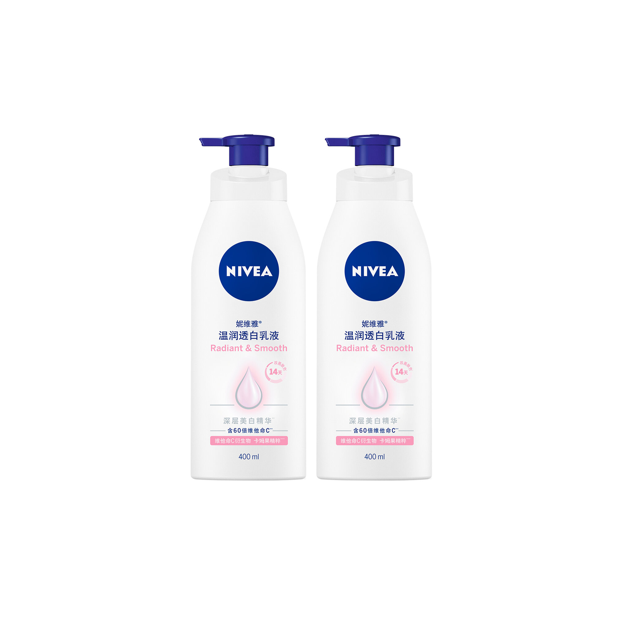 Лосьон для тела женский NIVEA Radiant & Smooth, 400 мл