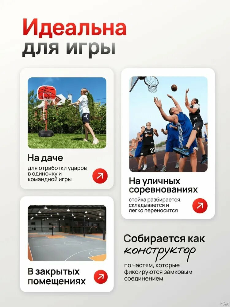 Кольцо баскетбольное — фото 1