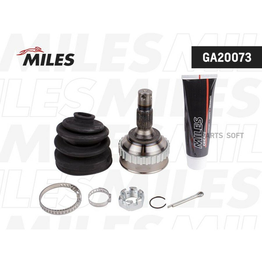 ШРУС CITROEN XSARA/BERLINGO/PEUGEOT PARTNER 1.8/1.9D 96- нар. MILES GA20073