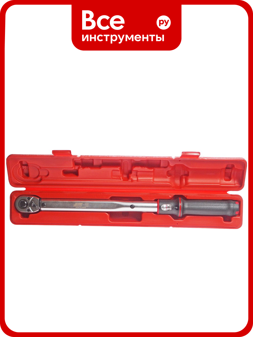 Ключ динамометрический JTC 1/2", усилие затяжки 20-200 Нм, длина 500 мм, 4936 699929