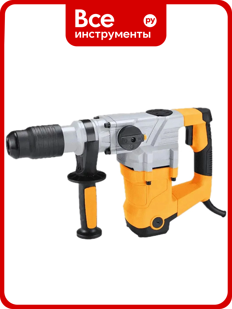 Перфоратор LEIYA SDS-MAX LY-C4002T, мощность 1500 Вт, 2 режима, сила удара 10 Дж, частота ударов 4000 уд/мин, кейс в ком