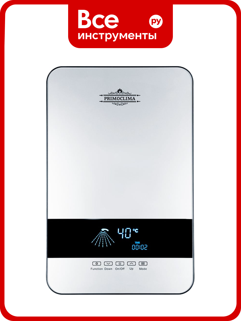 Электрический проточный нагреватель Primoclima aqua 8.5 квт PC AQUA 8.5 (S)