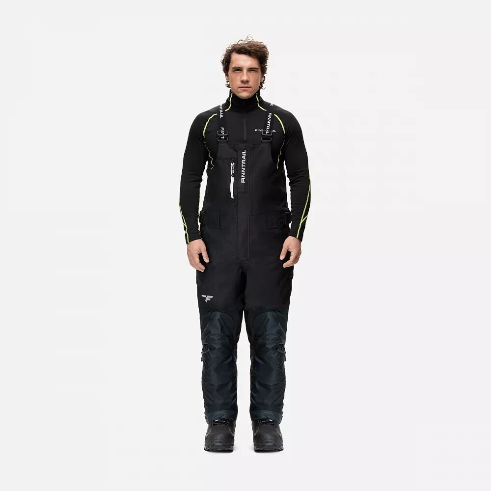 Штаны снегоходные Finntrail Powerman-pants Graphite. M. Черный-серый
