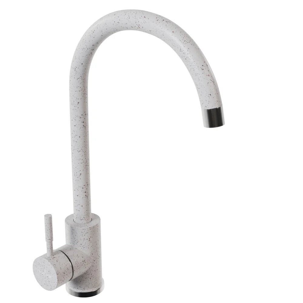 Смеситель для кухни 35к MIXLINE ML-GS15 (328) бежевый, высокий излив