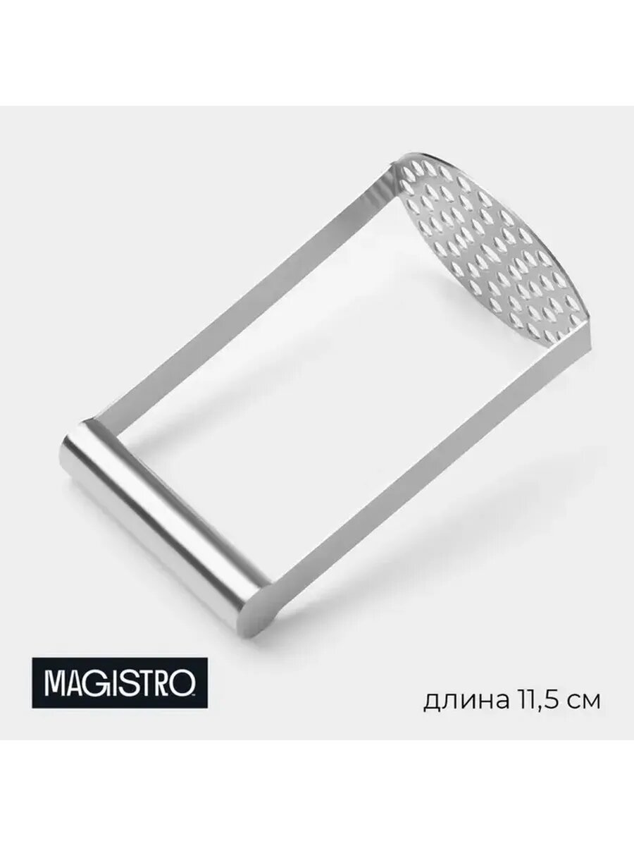 Кухонная толкушка для картофеля хромированная
