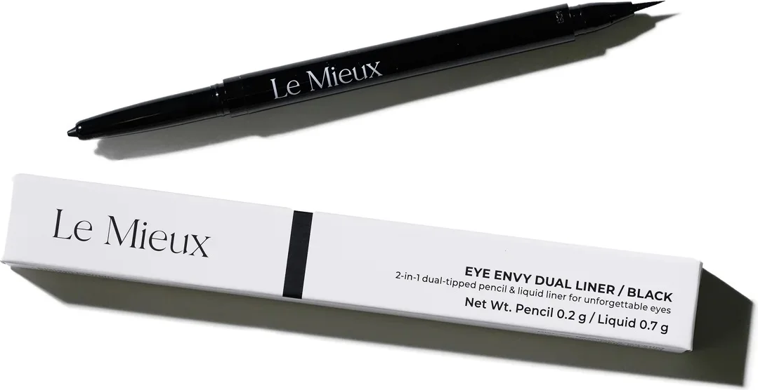 Le Mieux Двойная подводка для глаз, оттенок черный Eye Envy Dual Liner Black