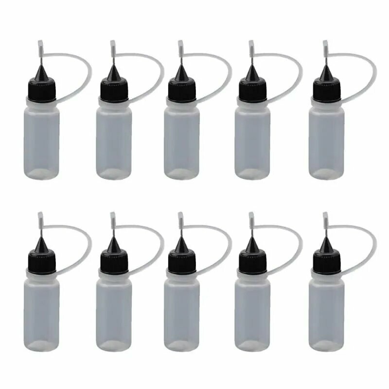 Капельница для клея с игольчатым наконечником, - 10ml