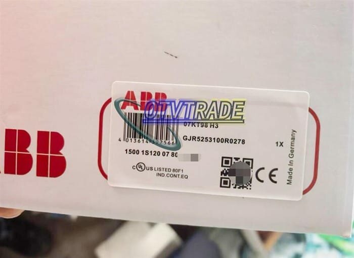 Модуль ABB Control Module 07KT98H3 GJR5253100R0278