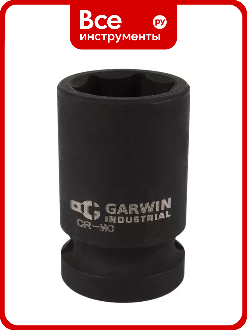 Головка GARWIN 1/2, 36 мм, торцевая, 6-гранная, ударная 620260-36