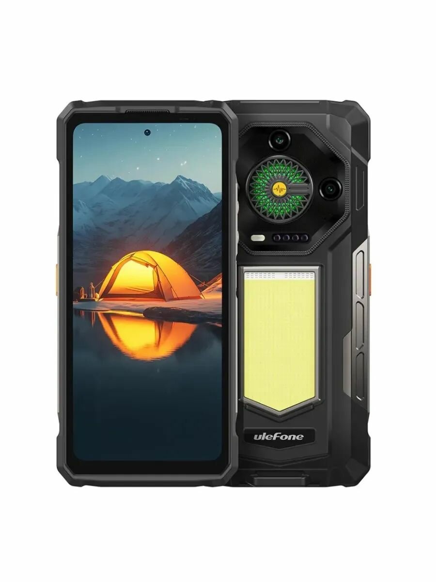 Смартфон Ulefone Armor 33 12/512Gb / 25500 мАч / LED-фонарь / черный