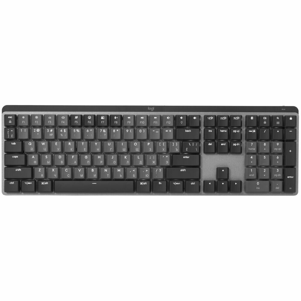 Клавиатура беспроводная Logitech MX Mechanical Wireless Black