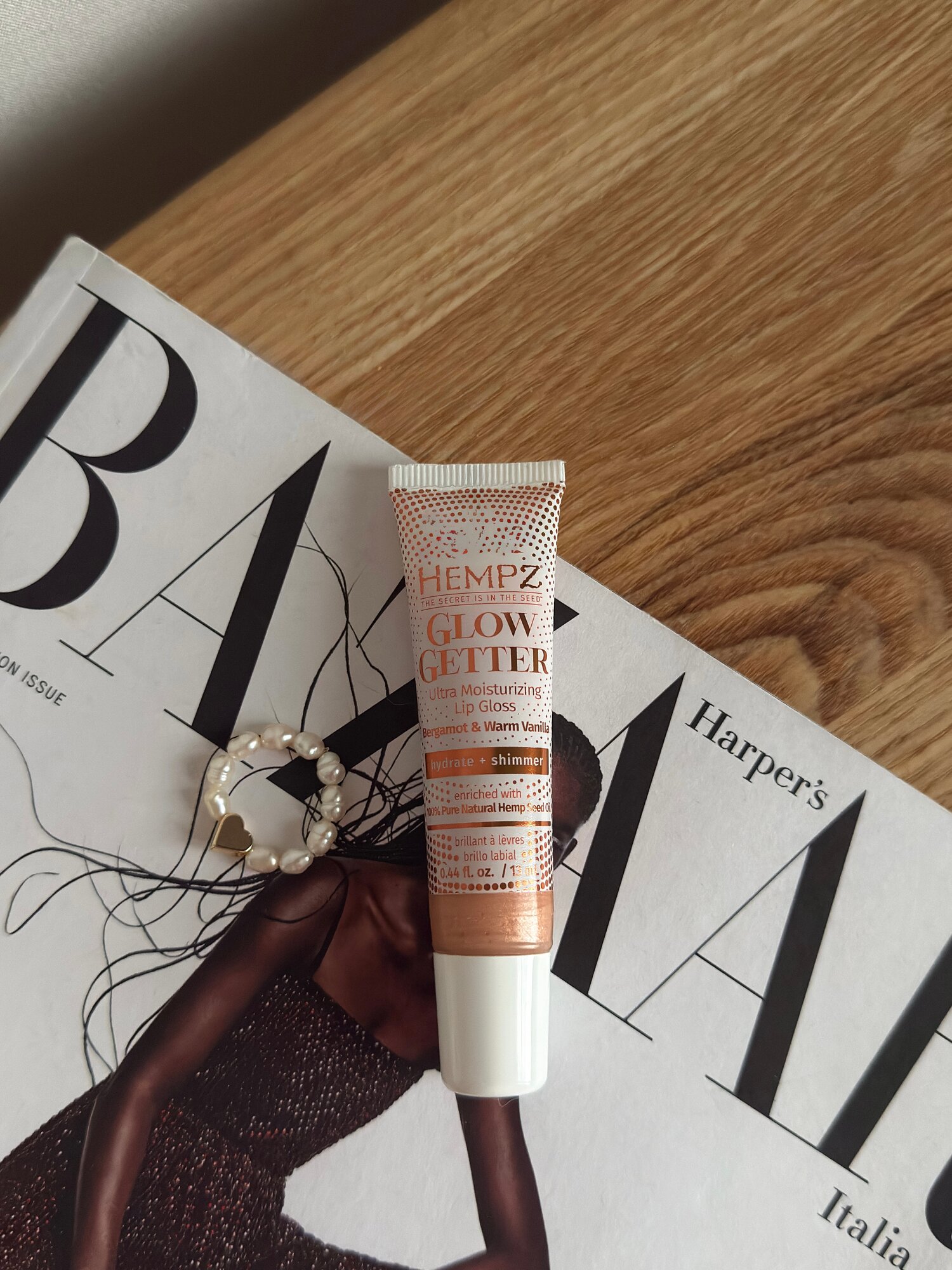 Бальзам для губ HEMPZ "Glow Getter", ультраувлажняющий, 13мл, без парабенов