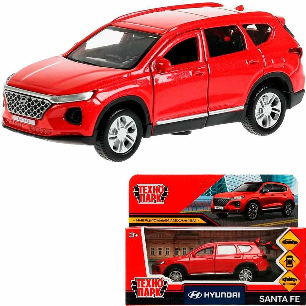 Машинка Технопарк Hyundai Santafe, красный, арт. SANTAFE2-12-RD