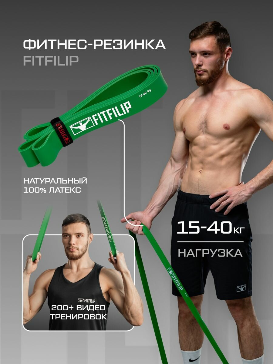 Резинка для фитнеса FITFILIP