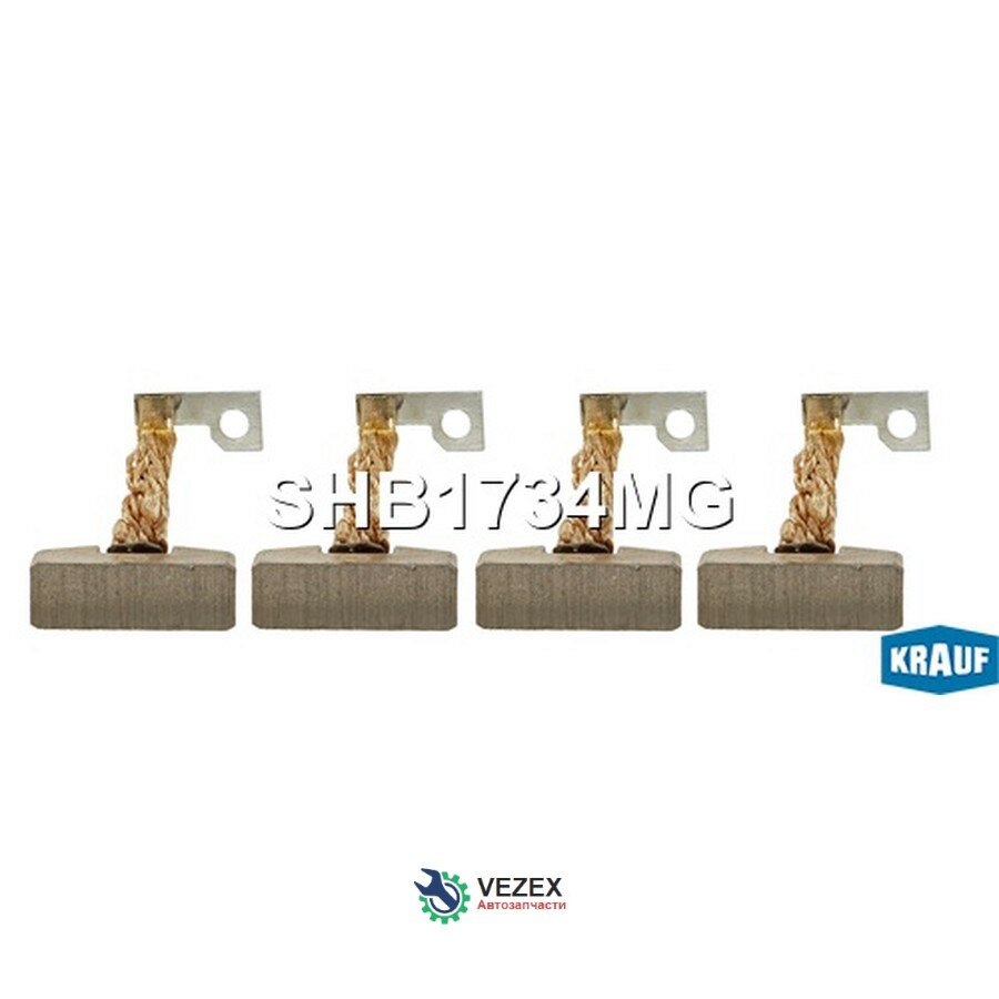 KRAUF SHB1734MG щетки стартера!12x19x36\Volvo, Scania