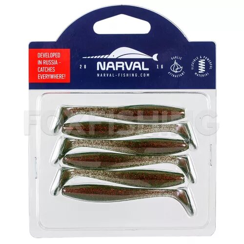 Силиконовая приманка Narval Choppy Tail 8cm #058 6шт.