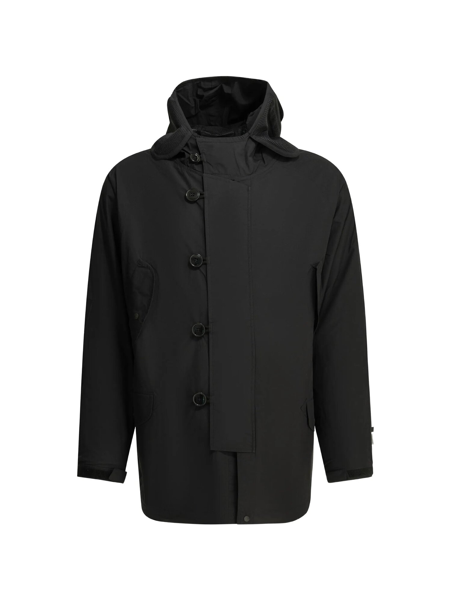 Пальто Hooded button-up coat