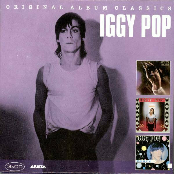 Iggy Pop. Original Album Classics (3CD/Reissue/Бокс-сет)