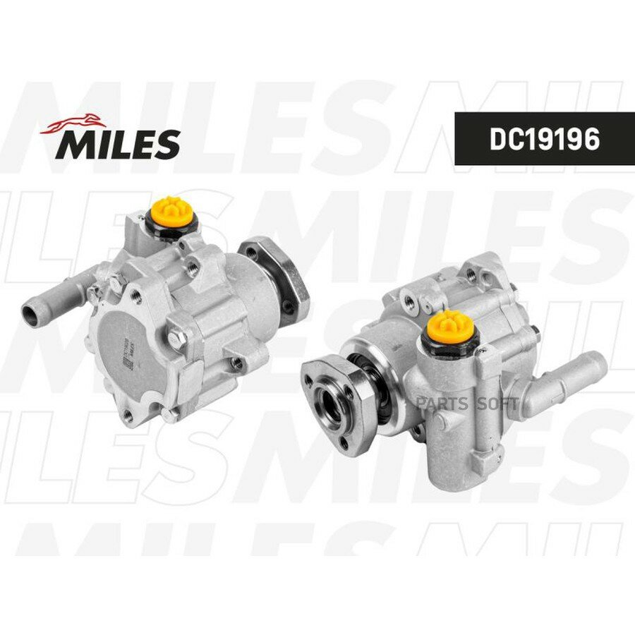 Насос ГУР VW GOLF II/III/POLO/PASSAT 1.6-2.0 91-00 от официального дистрибьютора, MILES, артикул DC19196