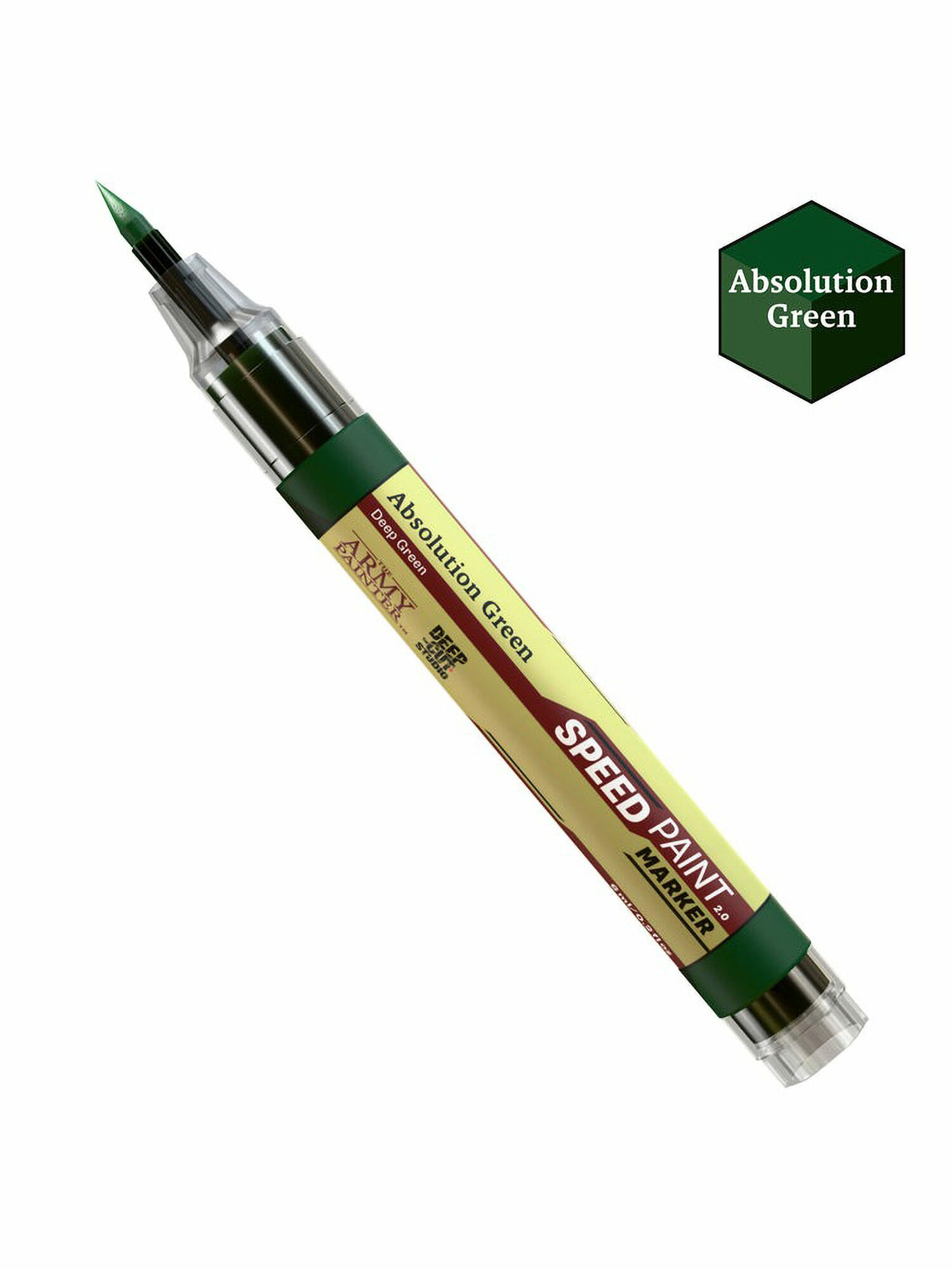 Акриловый маркер Army Painter Speedpaint Marker: Absolution Green SM1000 для миниатюр и рисования
