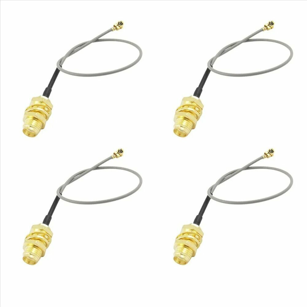4X U.FL IPX - SMA Female Pigtail Cable 1,13 мм для сети Wi-Fi
