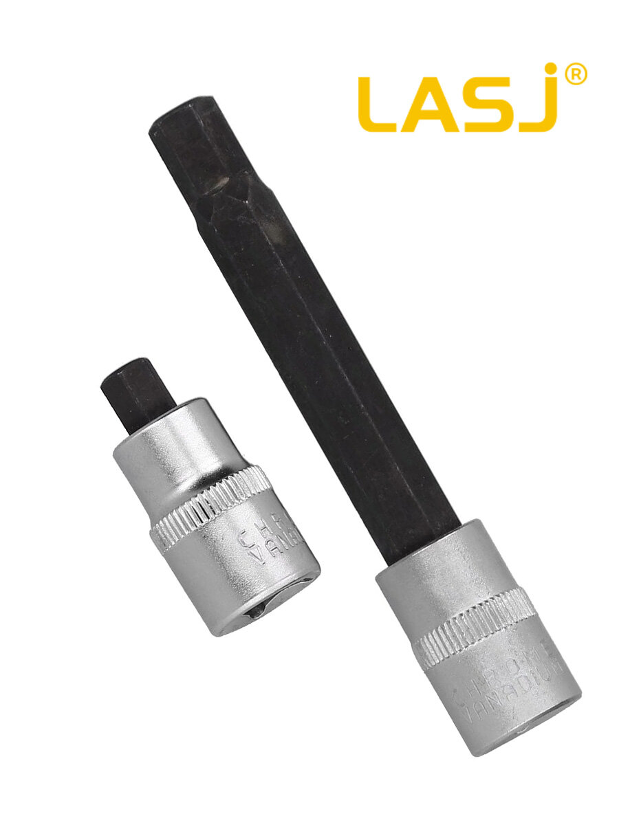 2шт шестигранных головки 3/8", Н7, Н9, для тормозных суппортов Mercedes, длинная и короткая, VT01855