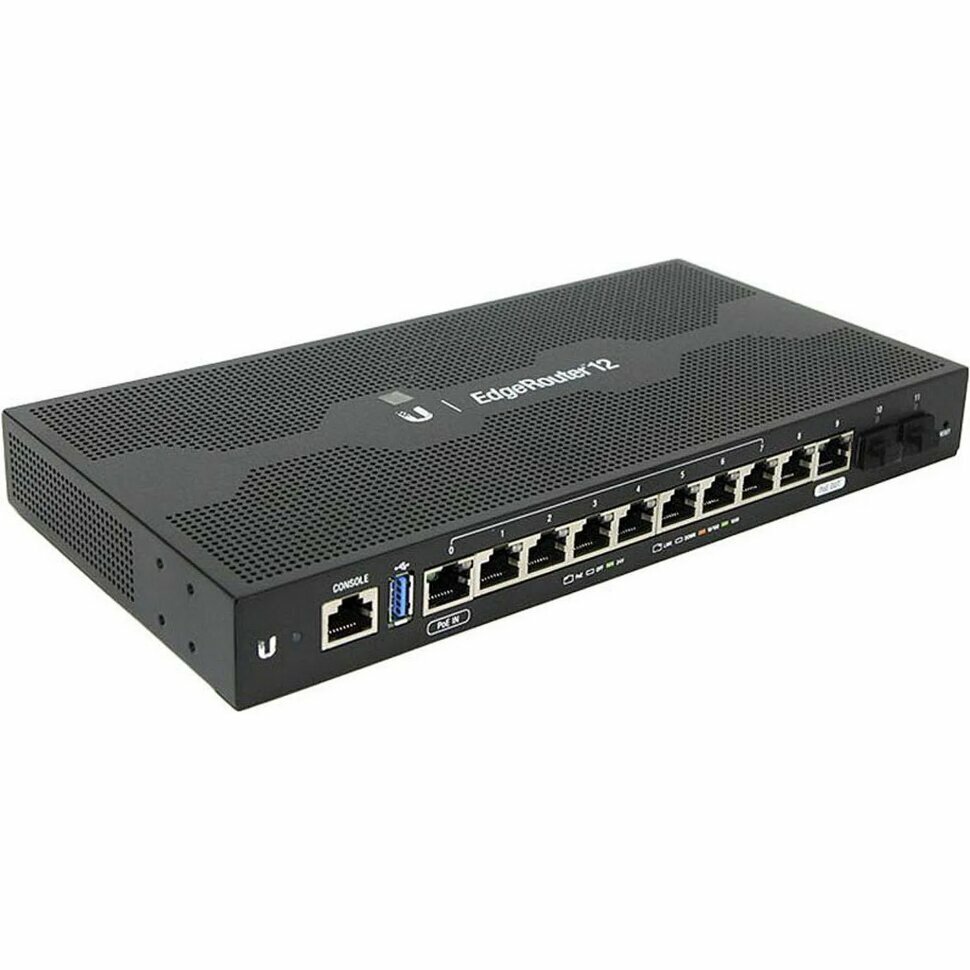 Маршрутизатор Ubiquiti EdgeRouter 12 (ER-12), 2087057