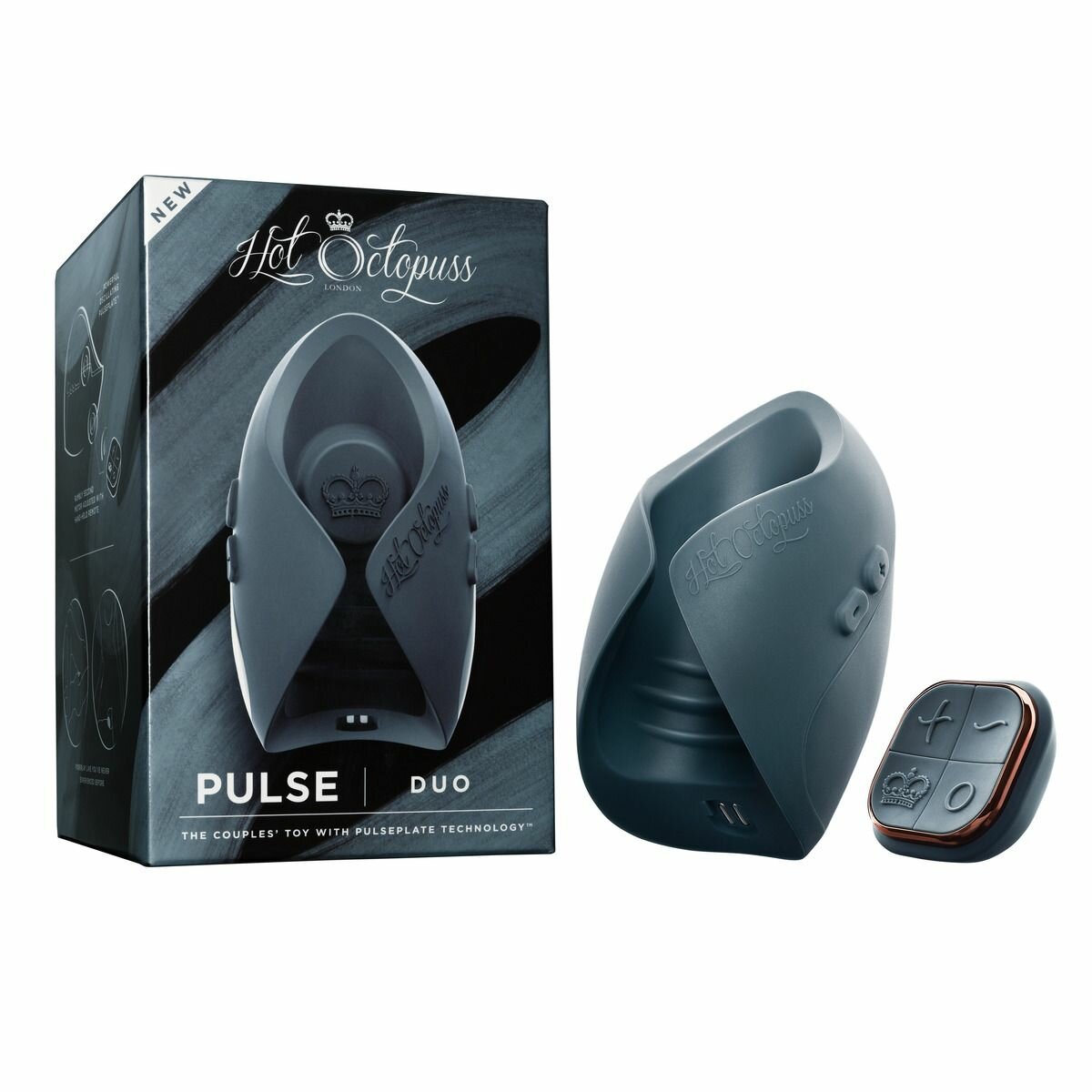 PULSE DUO 2025 Инновационный мужской вибратор с пультом ДУ