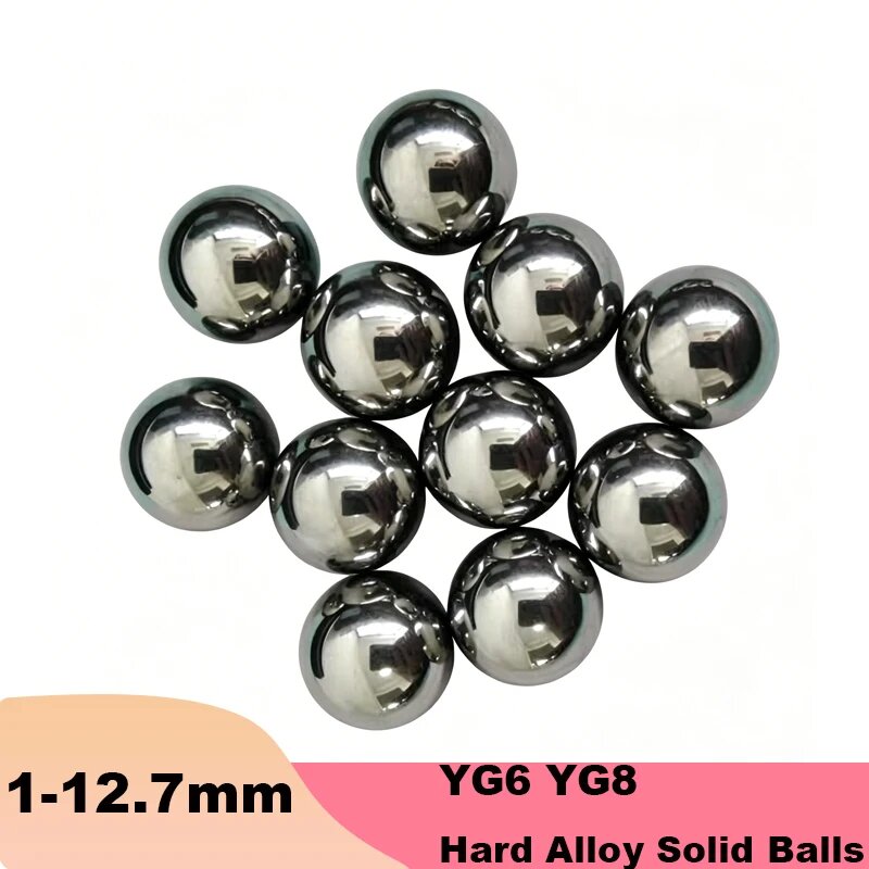 Шарики YG6/YG8 1-12,7 мм для подшипников 8.5mm