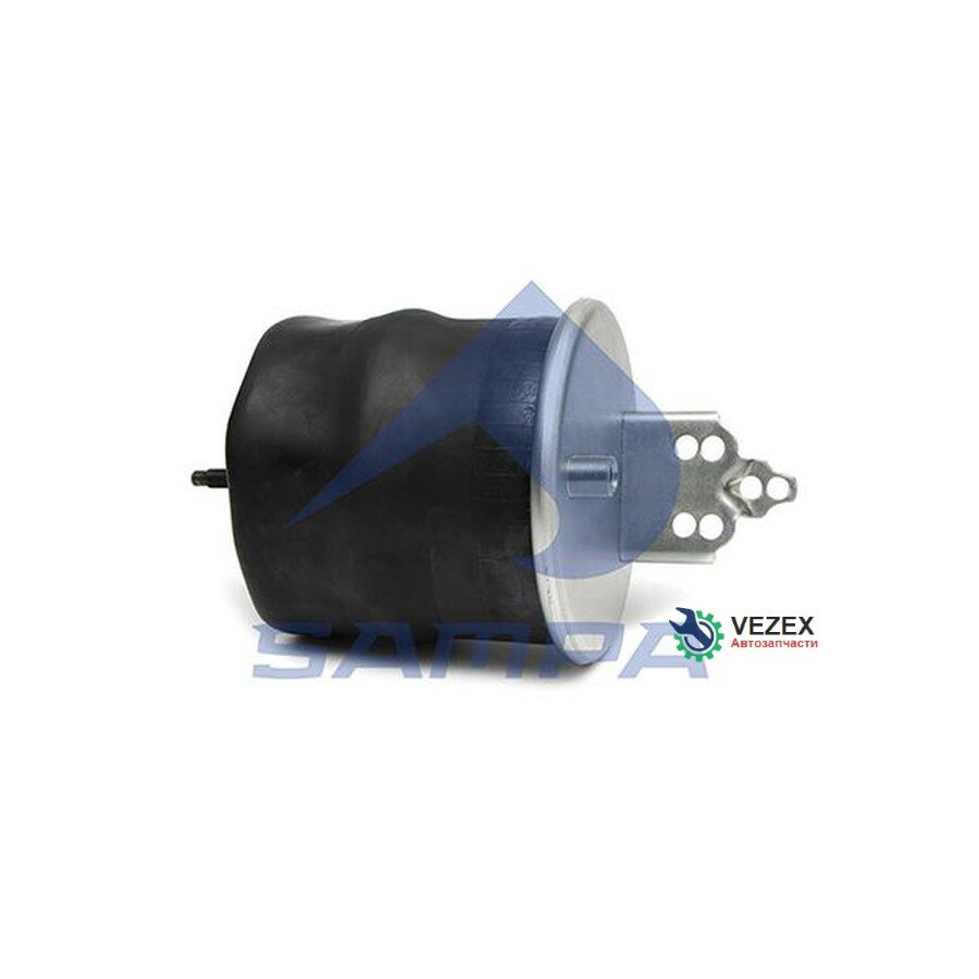 SAMPA SP556420K01 пневмопод. со стак!1шп-шт. M16/24 смещ.80+кроншт. Порш. сталь 1шп. M14\Volvo FM/FH9/12/16