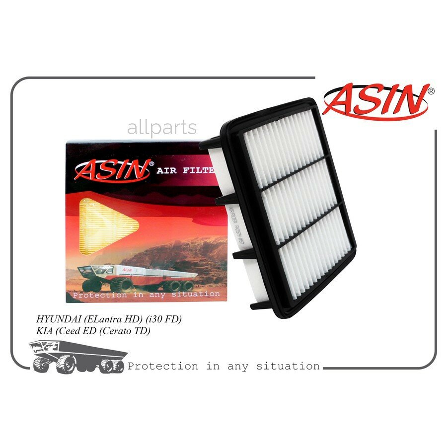 ASIN 'ASINFA2579 Фильтр воздушный