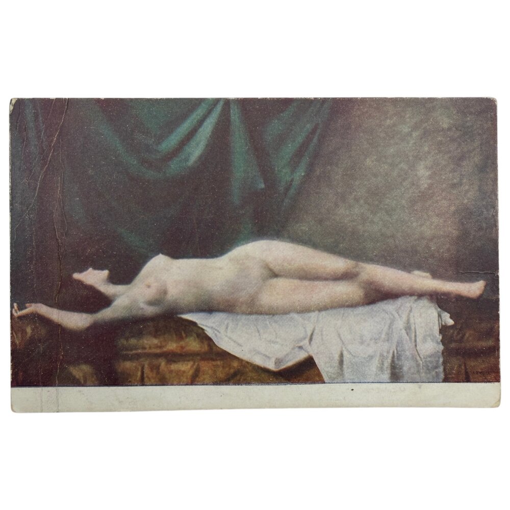 Почтовая открытка "Цвиллер - Отдых" 1900-1910 гг. Франция