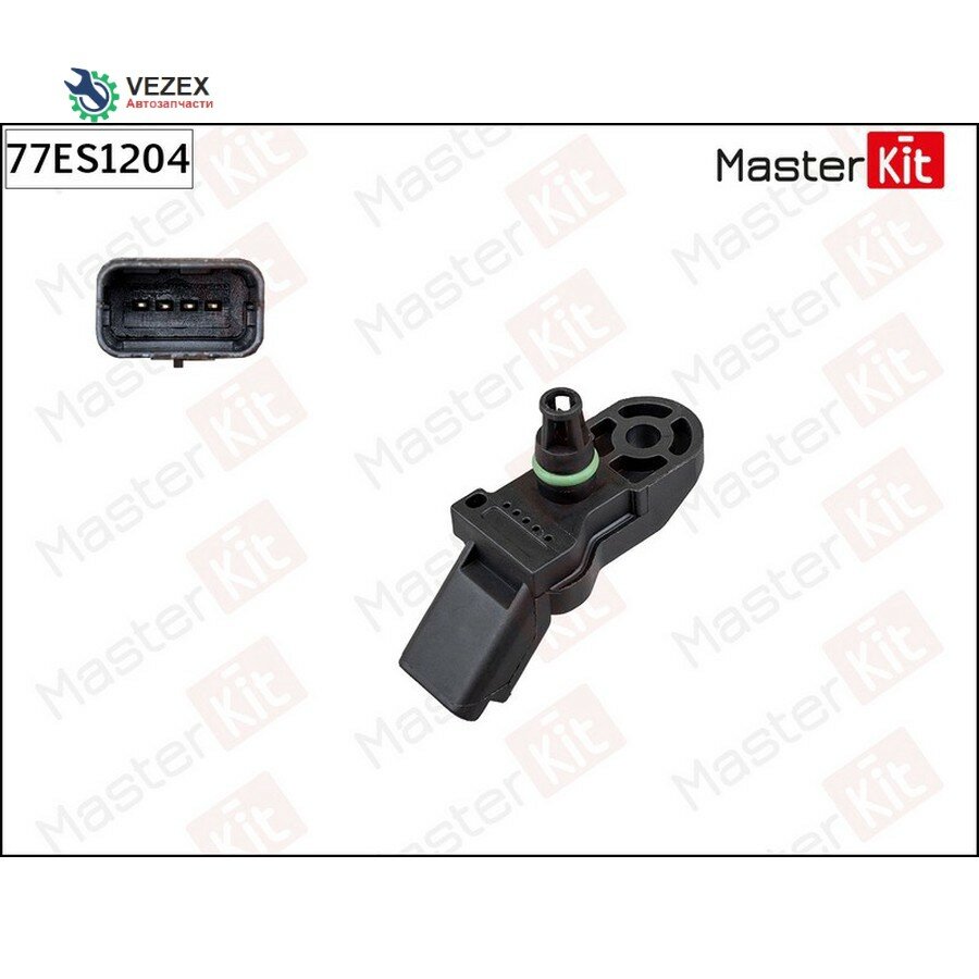 MASTERKIT 77ES1204 датчик давления воздуха!\ Citroen Saxo/Xsara, Peugeot 106/306 1.1-1.6i 16V 93>