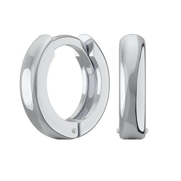 Серьги конго, серебро, 925 проба