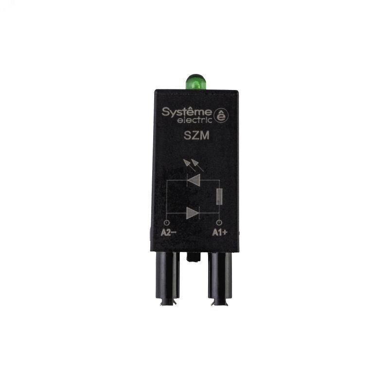 Модуль защитный варистор + LED 24/60В AC/DC SE SZM021BN