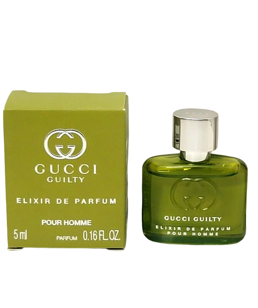 Gucci Guilty Elixir de Parfum Pour 5 мл Homme духи мужские, восточные, древесные
