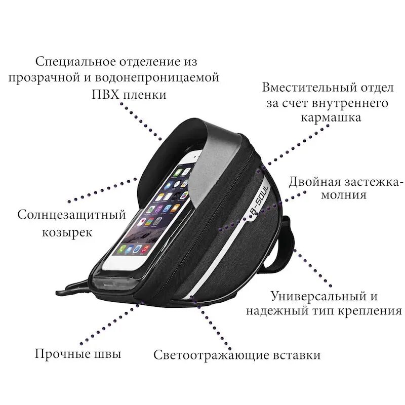 Сумка велосипедная — фото 1