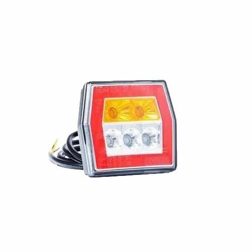 Фонарь задний LED 12-36 В, 3-функциональный, c проводом 1,0м. FRISTOM FT-121 LED