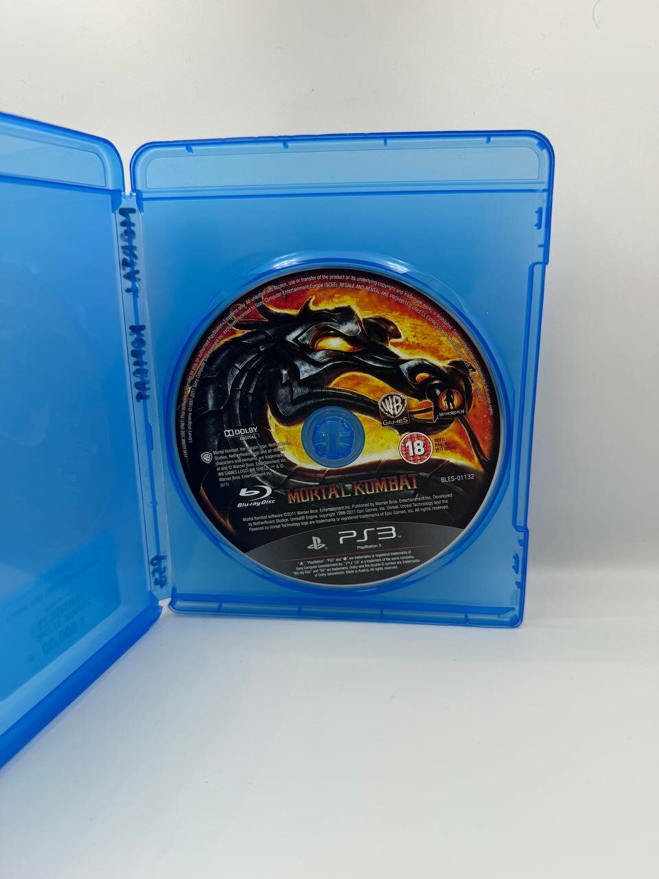Mortal Kombat PS3 (англ.) без обложки