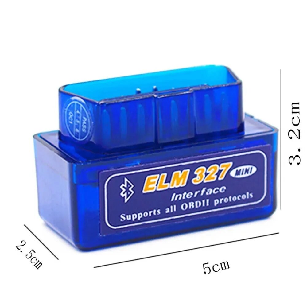 Мини-сканер OBD2 ELM327 V5.1 Bluetooth, Диагностический Инструмент Для Автомобилей, Детектор Неисправностей Двигателя
