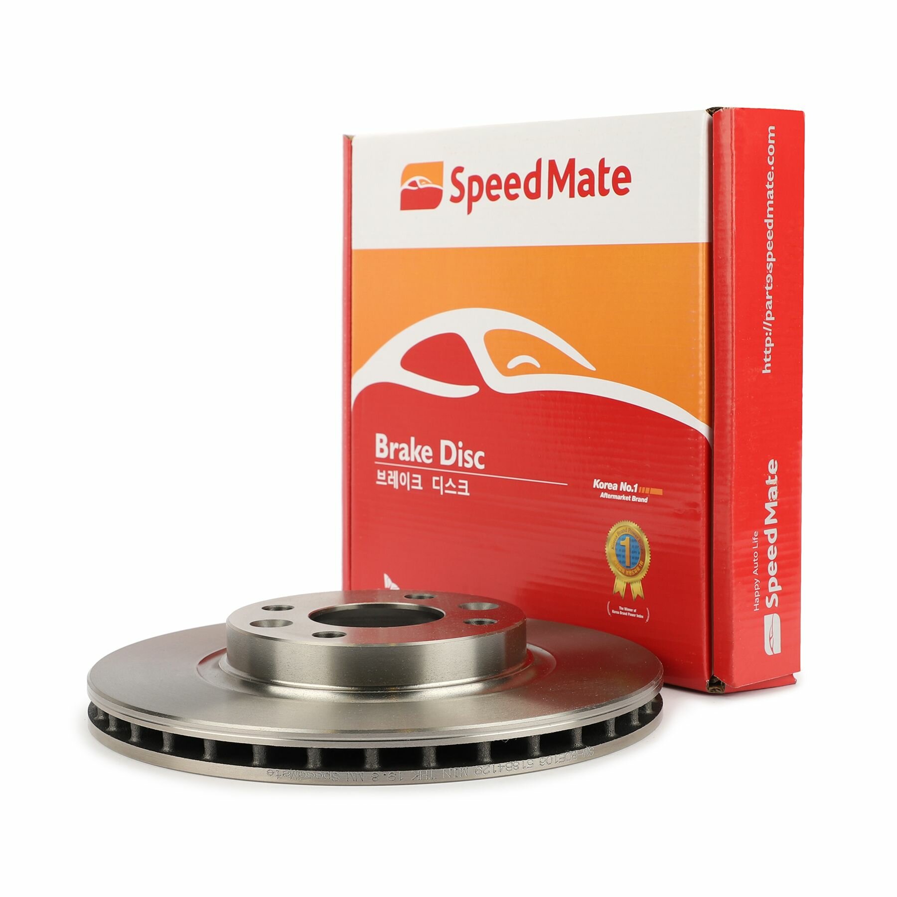 SPEEDMATE Диски тормозные передний RENAULT Logan II, Sandero II, III, Clio IV SMART ForFour SM-BDE106