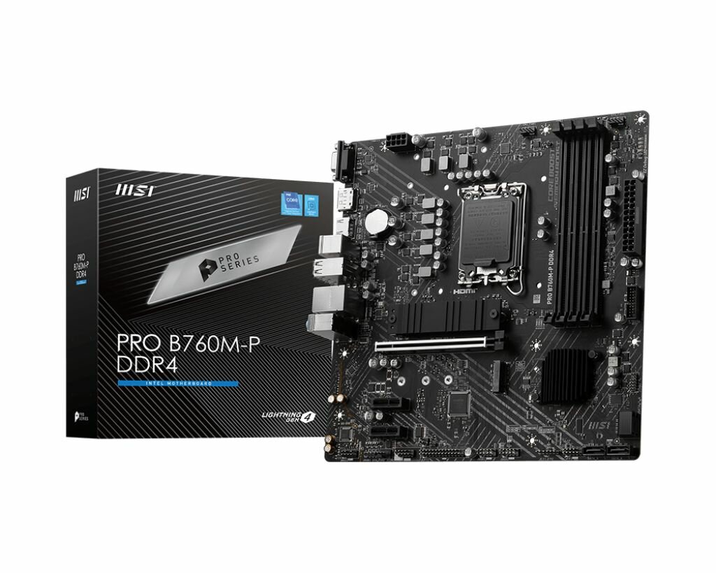 Материнская плата MSI PRO B760M-P DDR4 DDR4, B760, LGA1700