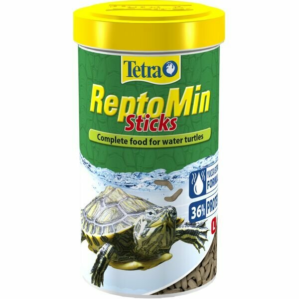 Tetra ReptoMin Корм Tetra для рептилий в палочках для водных черепах 500 мл