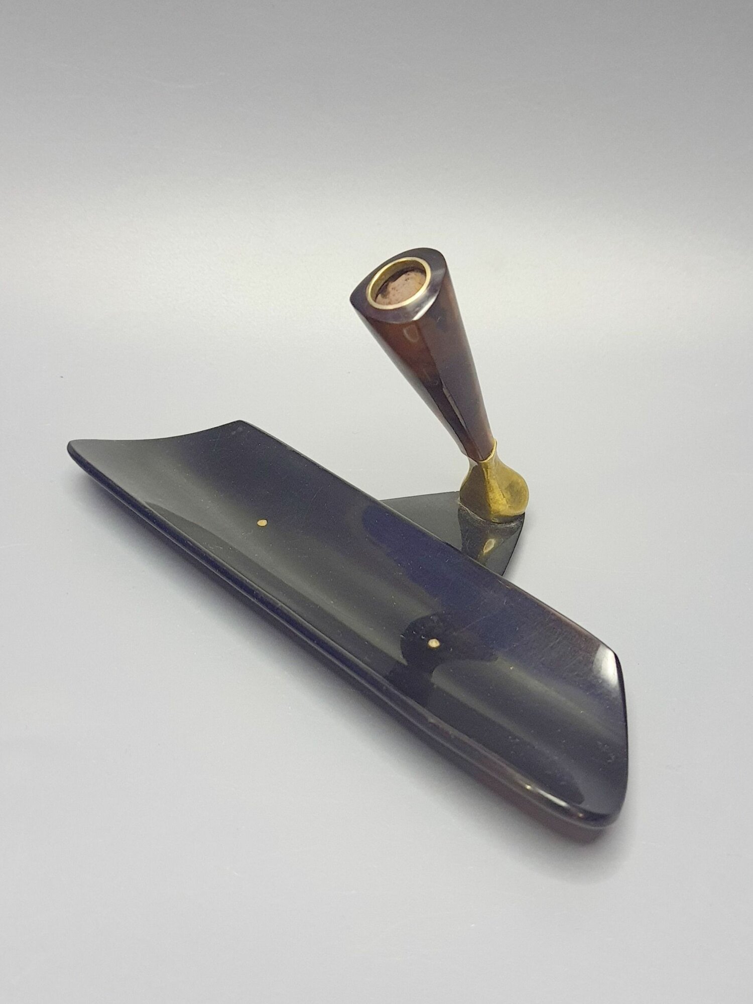 Винтажная настольная подставка для ручки, СССР, 60-70е